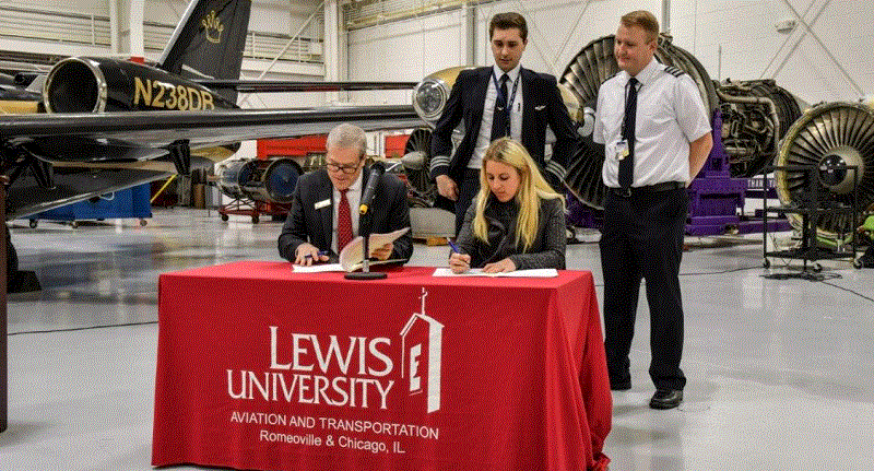 Lewis University enters first pilot partnership with Republic ...